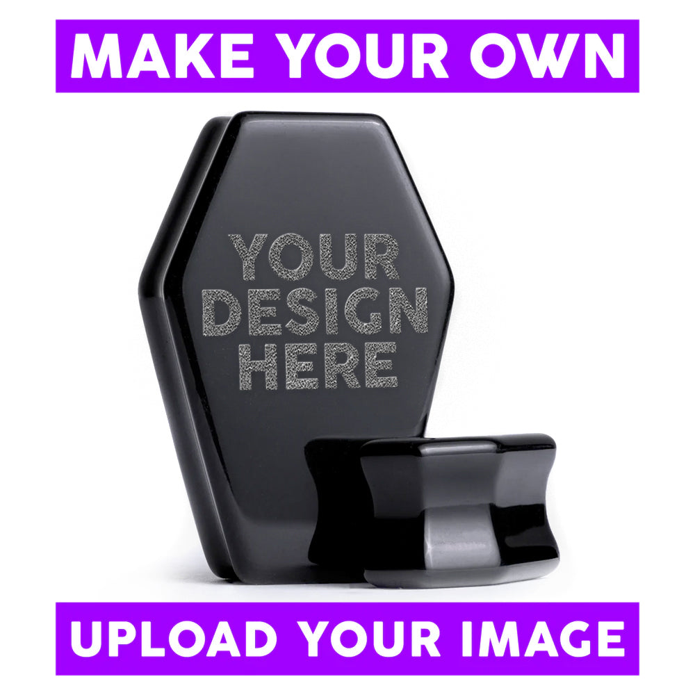 Make Your Own Coffin Plug / Gauge | Flat Faced Double Flare – Custom Plugs