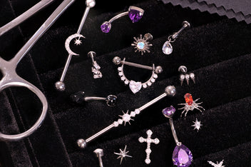 The Ultimate Guide to Barbell Piercings - Custom Plugs