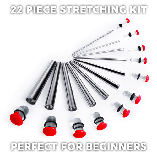 Ear Stretching | Ear Stretching Kits & Tapers | Stretch Your Lobes ...