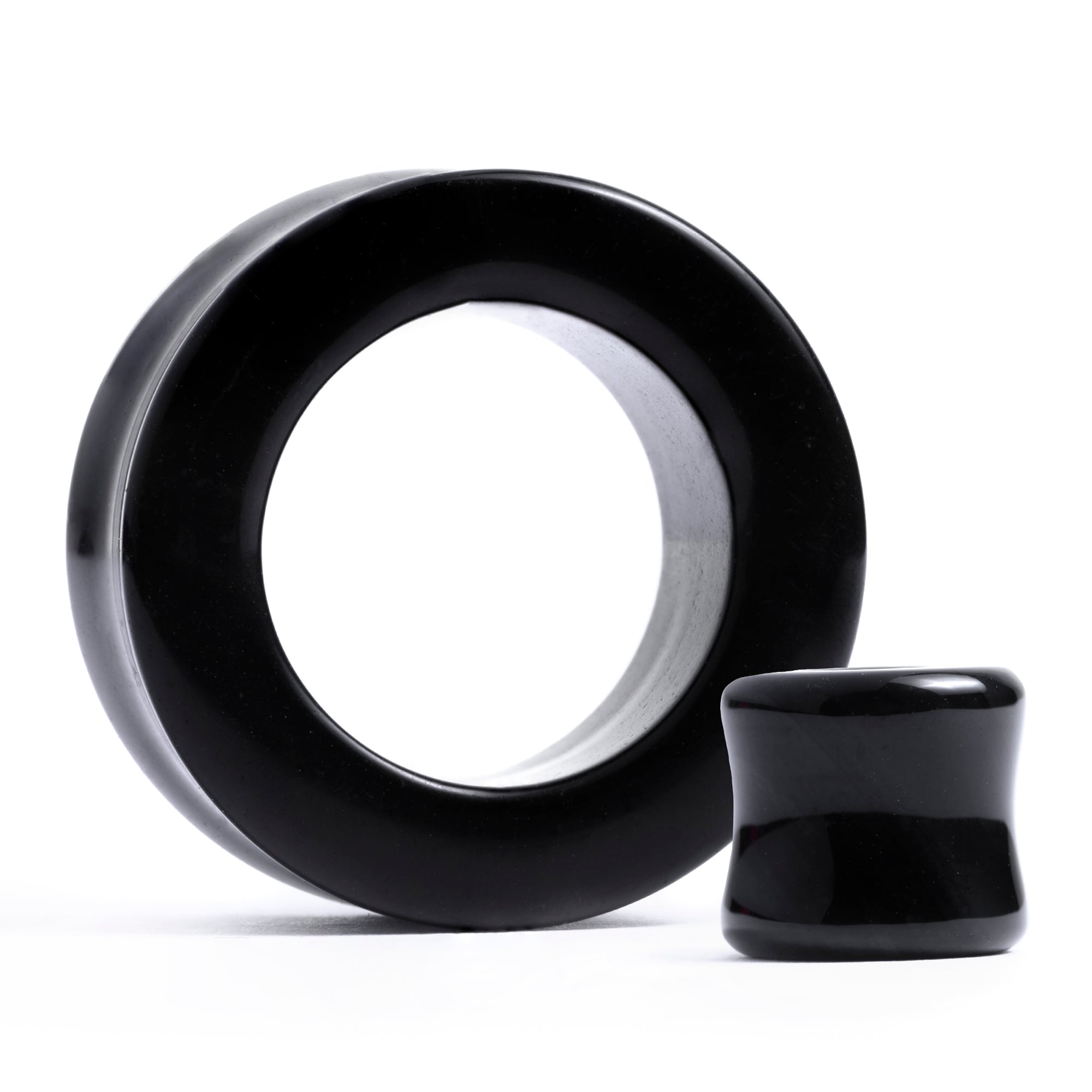 Black Onyx Stone Tunnel – Custom Plugs