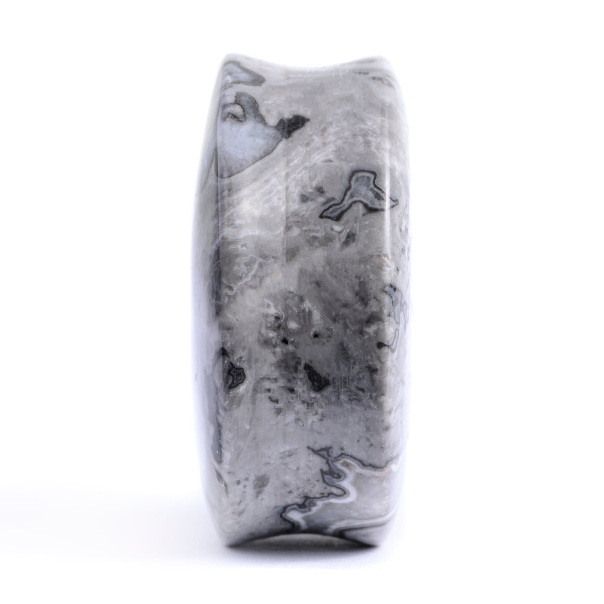 Picasso Jasper Stone Plug / Gauge – Custom Plugs