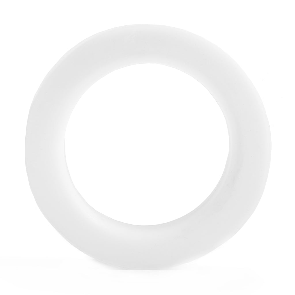 White Silicone Ear Tunnel – Custom Plugs