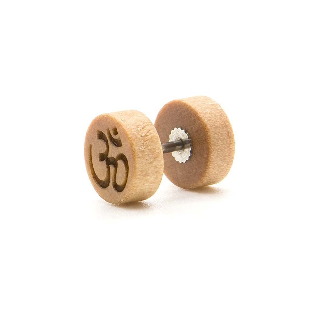 Wooden Ohm Fake Plug / Gauge – Custom Plugs